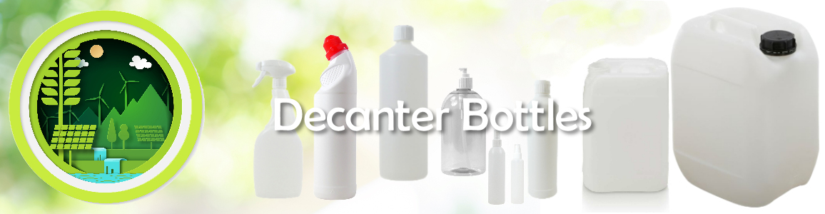Empty Decanter Bottles & Refill Accessories | GBPro | Green Bear UK ...