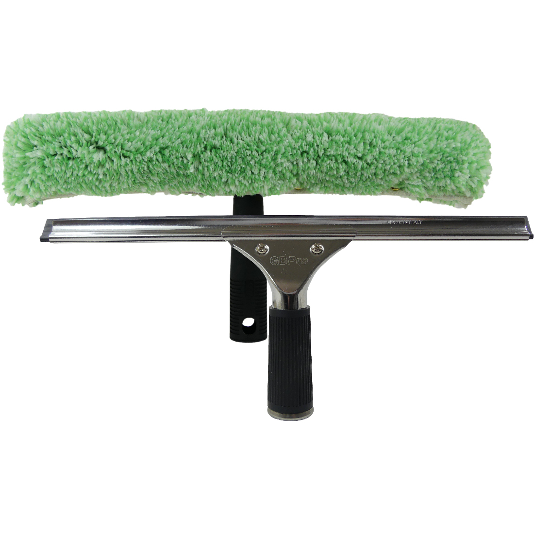 GBPro Window Cleaning Squeegee + Applicator & Sleeve 'SET SAVERS' 25cm ...
