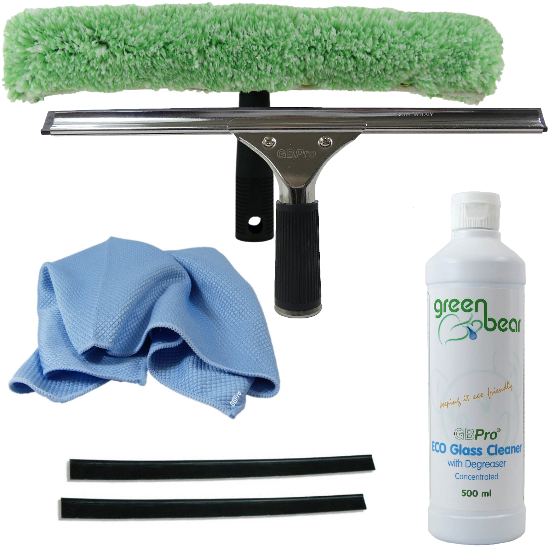 GBPro Professional Stainless Window Squeegee 35cm/14" Wiper-Various ...